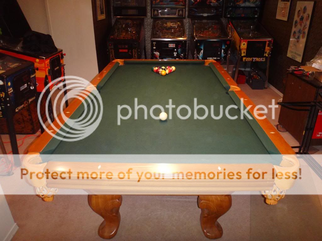 Guild 4'x8' pool table, 1 1/4" slate for sale (FINAL REDUCED • MAACA.org